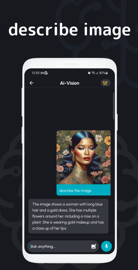 AiVision Powered By Chat GPT-4o/gpt-4o-mini , Image Input, AI Chat, Complete Android App by dev2023